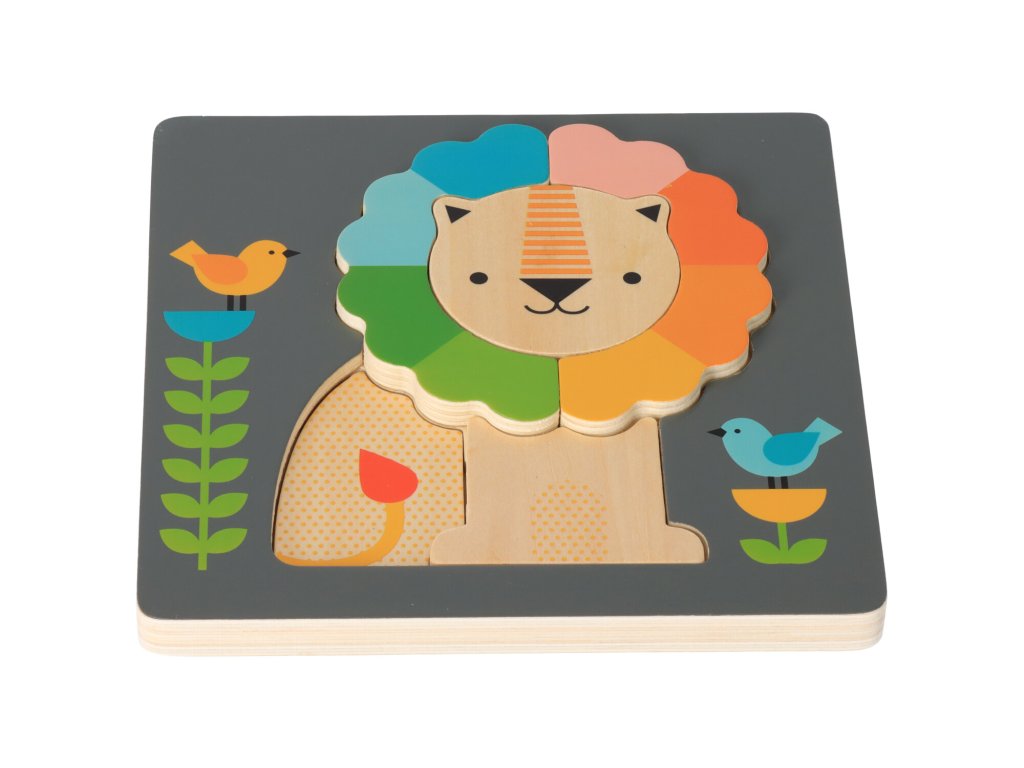 Holzpuzzle Löwe | AtmoWood.at
